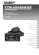 YAESU FTM-400XDR OPERATING MANUAL Pdf Download | ManualsLib