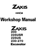 HITACHI ZAXIS 200 SERIES TECHNICAL MANUAL Pdf Download | ManualsLib