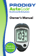 PRODIGY AUTOCODE OWNER'S MANUAL Pdf Download | ManualsLib