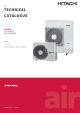 HITACHI R32 SERIES INSTALLATION & OPERATION MANUAL Pdf Download ...