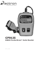 ACTRON OBD II POCKETSCAN CP9125 USER MANUAL Pdf Download | ManualsLib
