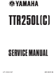 YAMAHA TTR250L SERVICE MANUAL Pdf Download | ManualsLib