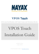 NAYAX VPOS TOUCH USER MANUAL Pdf Download | ManualsLib