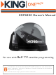 KING ONE PRO KOP4800 ANTENNA OWNER'S MANUAL | ManualsLib