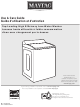 MAYTAG MVWB835DW USE & CARE MANUAL Pdf Download | ManualsLib