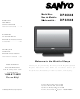 SANYO DP26648 OWNER'S MANUAL Pdf Download | ManualsLib