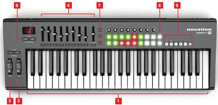 Novation Launchkey 49 Getting Started Guide | ManualsLib