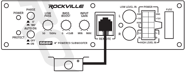 Rockville SS8P 400W 8" User Manual | ManualsLib
