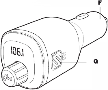 Scosche BTFM4 BTFREQ Bluetooth FM Transmitter Manual | ManualsLib