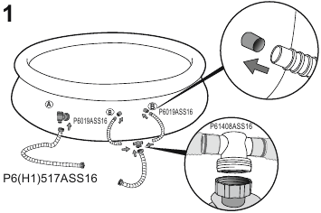 BestWay Pool Pump 58390e Manual Diagram with Parts | ManualsLib
