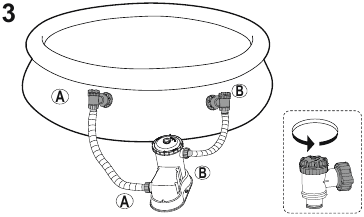 BestWay Pool Pump 58390e Manual Diagram with Parts | ManualsLib
