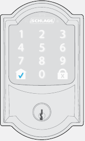 Schlage Encode Smart WiFi Deadbolt Quick Start Guide | ManualsLib