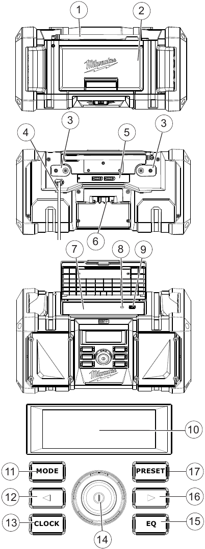 Milwaukee M18 Radio Manual | ManualsLib