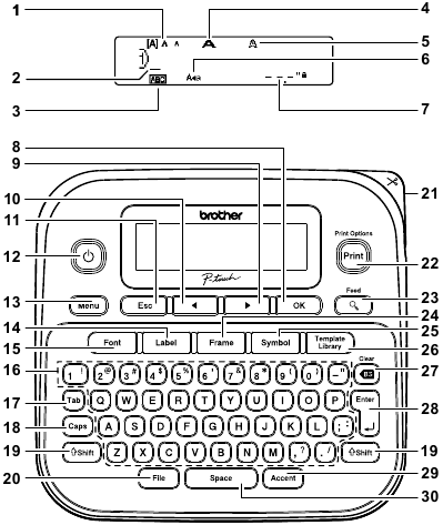 Brother Label Maker P-Touch PT-D210 Manual | ManualsLib
