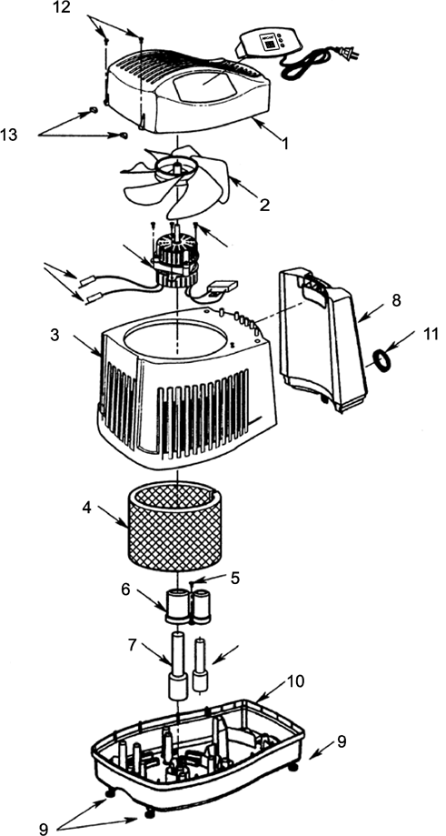 Aircare Humidifier MA1201 Manual | ManualsLib