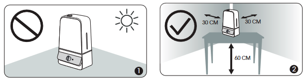 Miroco Ultrasonic Cool Mist Humidifier Manual | ManualsLib