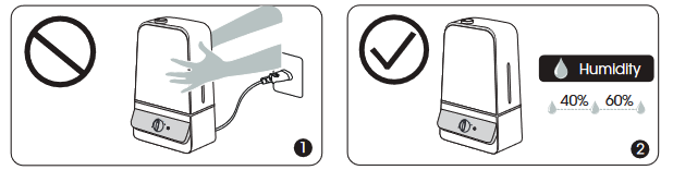 Miroco Ultrasonic Cool Mist Humidifier Manual | ManualsLib