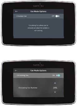 Sensi Touch Smart Thermostat 1F95U-42WF & ST75 Series Manual | ManualsLib