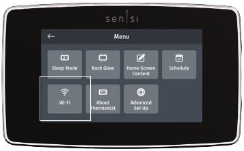Sensi Touch Smart Thermostat 1F95U-42WF & ST75 Series Manual | ManualsLib
