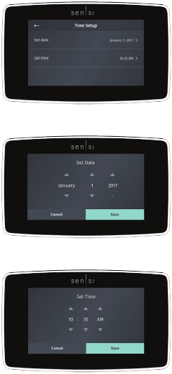 Sensi Touch Smart Thermostat 1F95U-42WF & ST75 Series Manual | ManualsLib