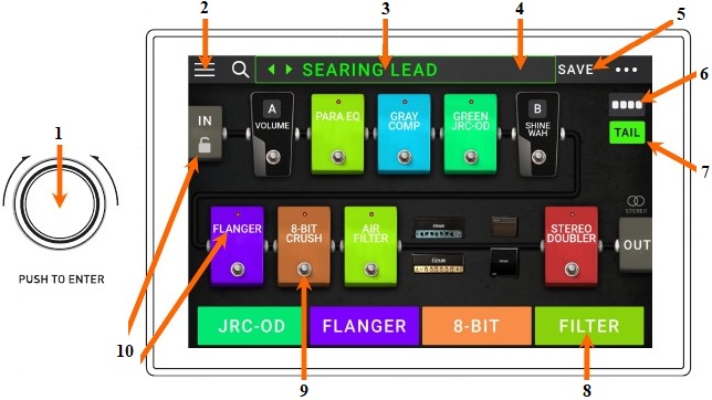 HEADRUSH Gigboard - Amp Modeling Guitar Effects Processor Manual ...