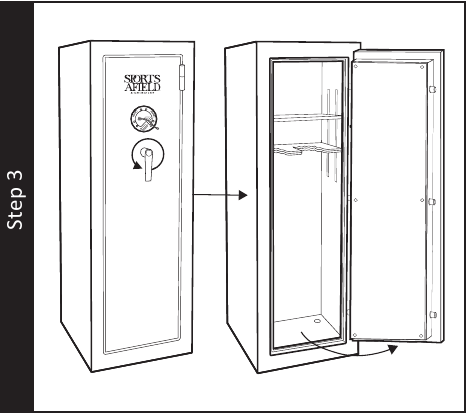 Sports Afield 18 Gun Safe Manual | ManualsLib