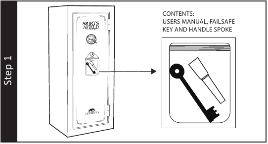 Sports Afield Preserve Series - Gun Fire Safe Manual | ManualsLib