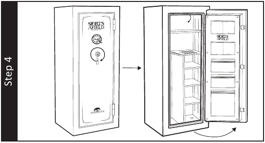 Sports Afield Preserve Series - Gun Fire Safe Manual | ManualsLib