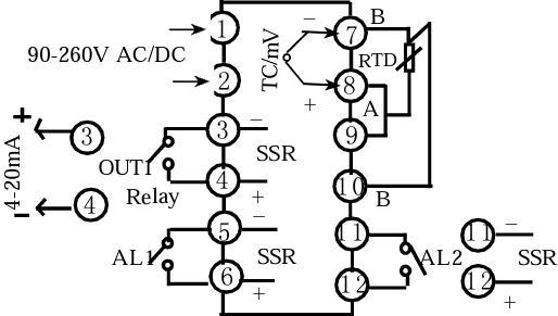 Mypin TA4 Temperature Controller Manual | ManualsLib