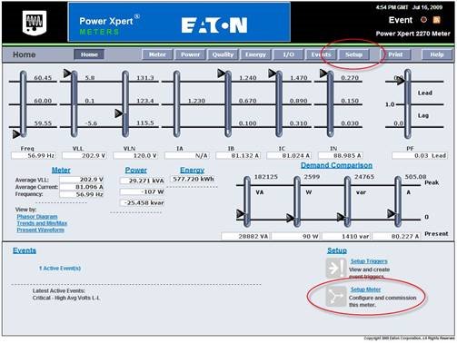 EATON Power Xpert Meter 2000 Series Manual | ManualsLib