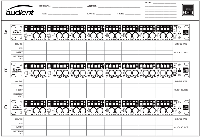 Audient ASP880 Manual | ManualsLib