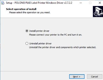 Polono PL60 Logistics Label Printer User Guide | ManualsLib