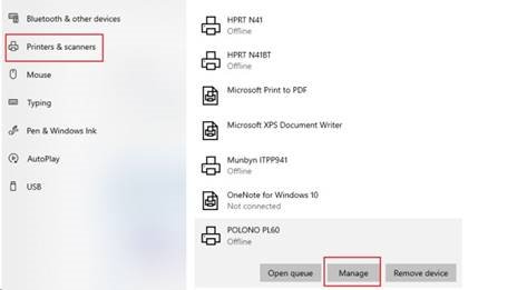 Polono PL60 Logistics Label Printer User Guide | ManualsLib