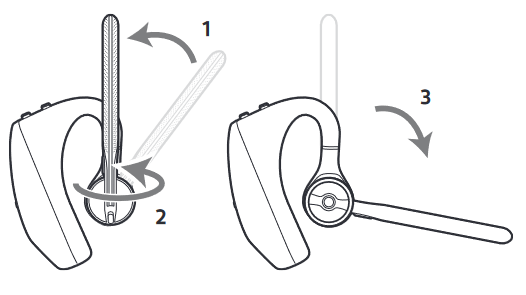 Plantronics Voyager 5200 Series Wireless Headset System Manual | ManualsLib