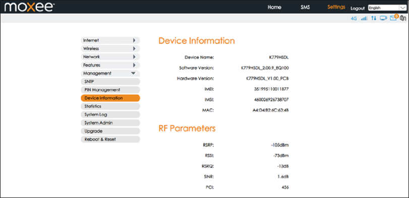 Moxee K779HSDL Mobile Hotspot Manual | ManualsLib