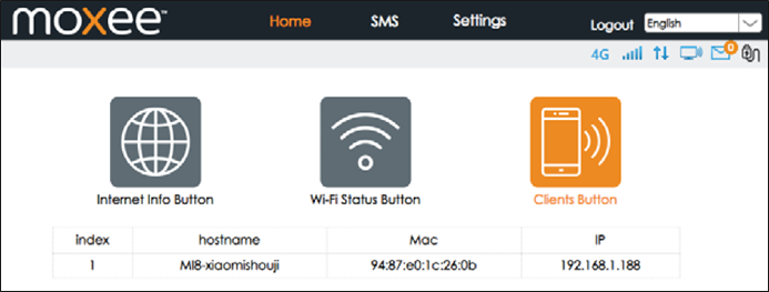 Moxee K779HSDL Mobile Hotspot Manual | ManualsLib