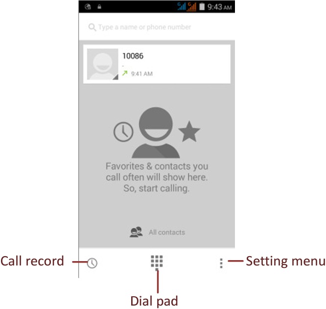 Moxee X1000 Phone Quick Guide | ManualsLib