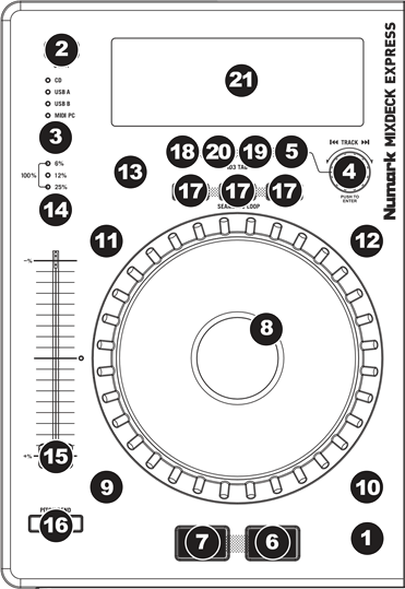 Numark Mixdeck Express Manual | ManualsLib