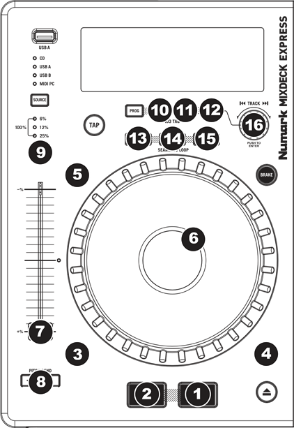 Numark Mixdeck Express Manual | ManualsLib