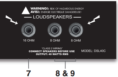 Marshall DSL40C Manual | ManualsLib