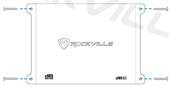 Rockville dB55 Amplifier Manual | ManualsLib