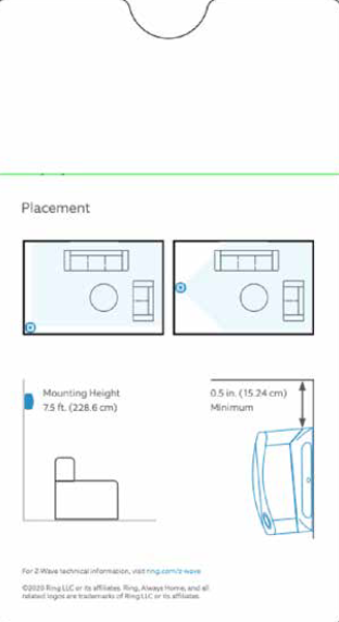 Ring Alarm Motion Detector Z-Wave Manual | ManualsLib