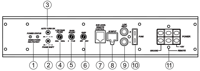 Rockville RW8CA/RW10CA Powered Subwoofer Manual | ManualsLib
