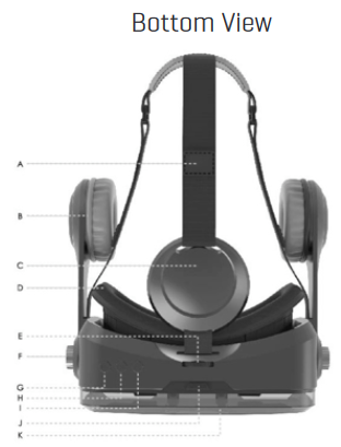 Sharper Image Bluetooth VR Headset with Earphones Manual | ManualsLib