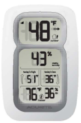 AcuRite Wireless Weather Thermometer 00611 00609SB Manual | ManualsLib