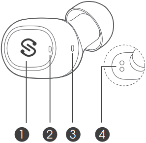 SOUNDPEATS TrueFree+ True Wireless In-Ear Sports Earbuds Manual ...