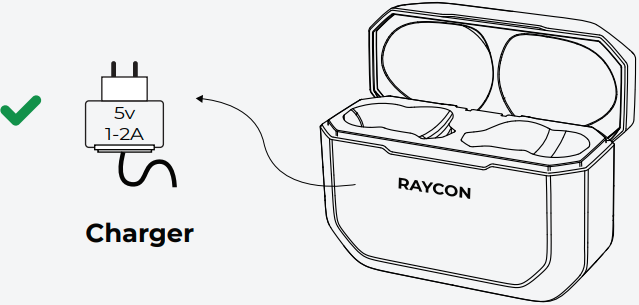 Raycon The Gaming Earbuds RBE765 Manual | ManualsLib