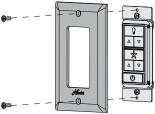 Hunter Ceiling Fan Remote Wall Control 99373, 99375 Manual | ManualsLib
