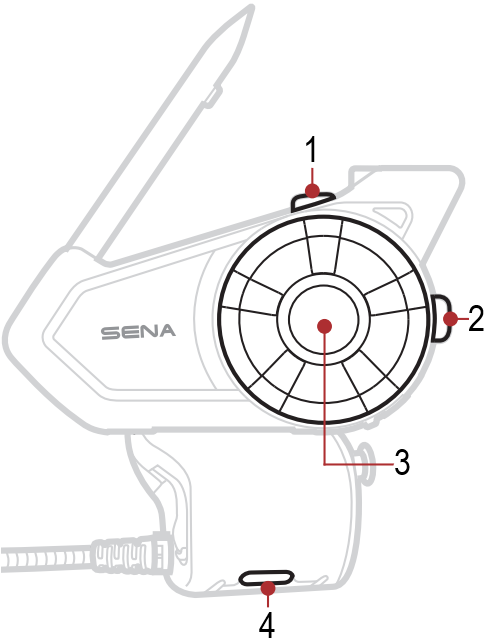 Sena 30K - Bluetooth Mesh-Network Headset Communication Device Quick Start Guide | ManualsLib