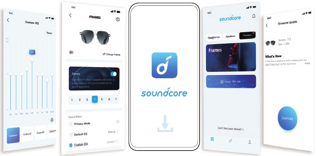 Soundcore Frames - Audio Glasses with OpenSurround Manual | ManualsLib